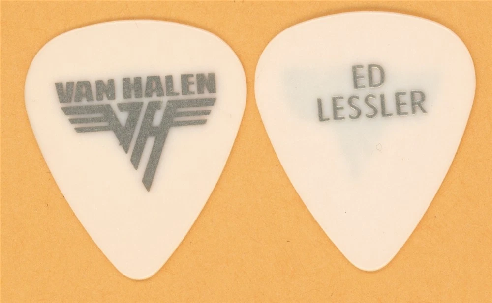 Van Halen EVH Ed Leffler Vintage Guitar Pick - 1986 5150 Tour | Autographia