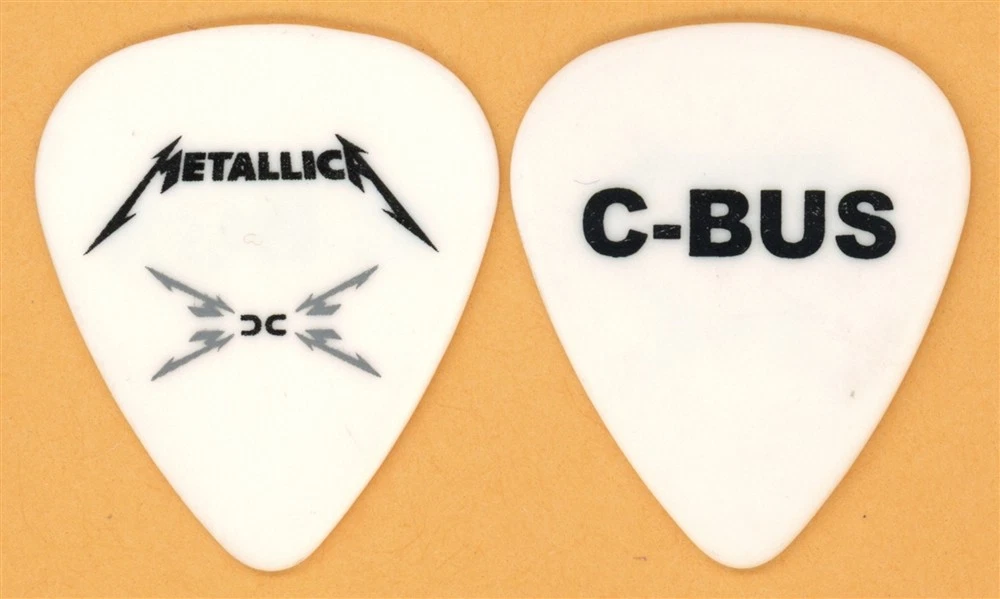 Metallica Columbus City C-Bus Vintage Guitar Pick - 2008 Death Magnetic ...