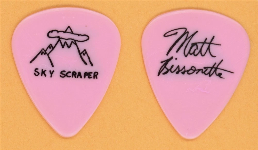 David Lee Roth Matt Bissonette Vintage Guitar Pick - 1988 Skycraper ...