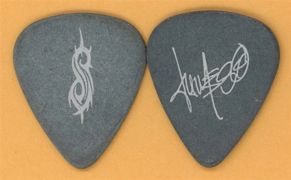 Slipknot James Root 1st Custom Vintage Guitar Pick - 2002 Iowa Tour ...