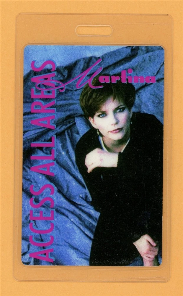 Martina McBride 1993 The Way That I Am Tour AA Laminated Backstage Pass ...