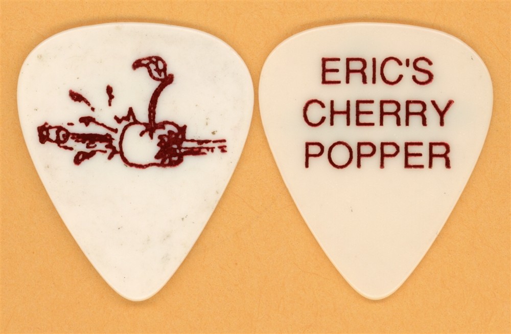 Warrant Eric Turner Cherry Popper Original Guitar Pick - 1990 Cherry ...