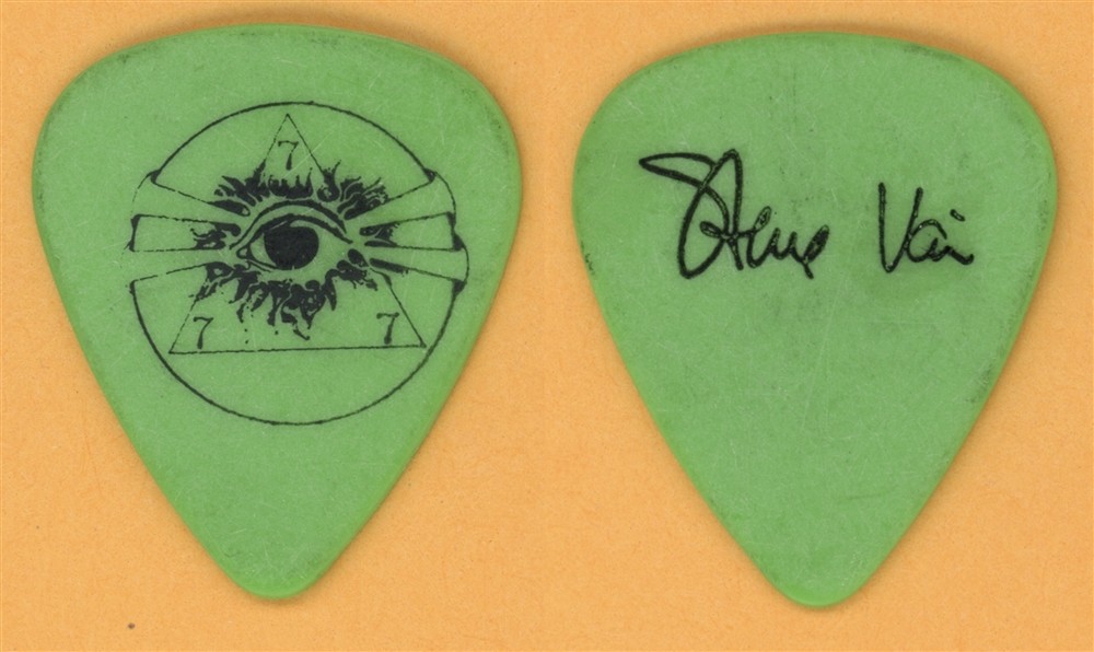 Steve Vai Vintage Guitar Pick - 1990 Passion and Warfare Tour | Autographia