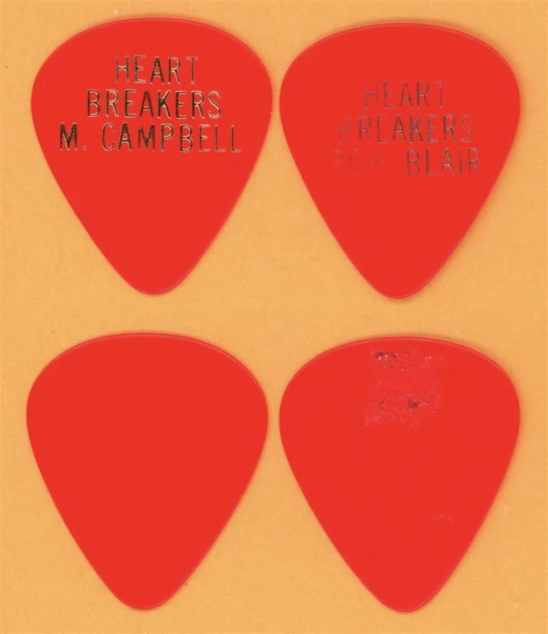 Tom Petty & the Heartbreakers Ron Blair Mike Campbell Guitar Pick Set ...