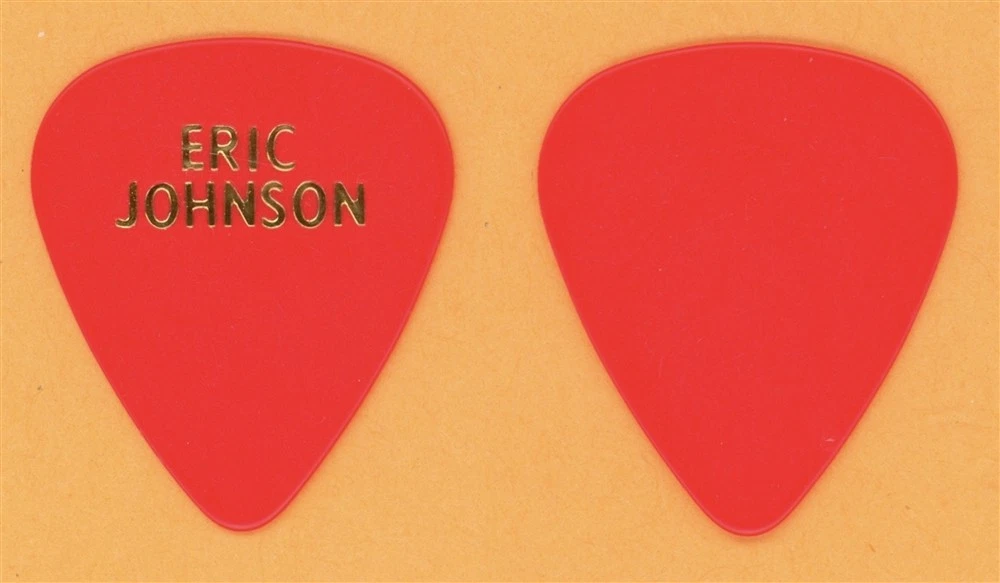 Eric Johnson Vintage Guitar Pick - 1990 Ah Via Musicom Tour | Autographia