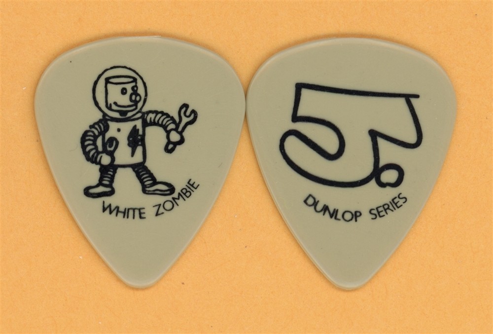White Zombie Jay Yuenger Vintage Tour Guitar Pick - 1997 Dunlop Artist ...