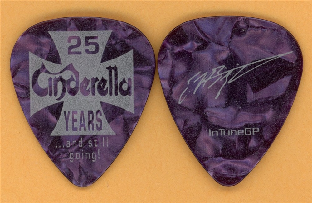 Cinderella Eric Brittingham Vintage Guitar Pick - 2011 25th Anniversary ...