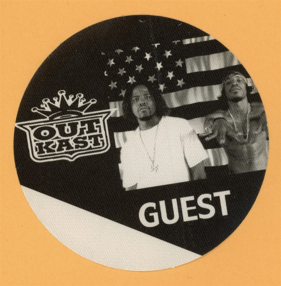 Outkast 2000 Stankonia Concert Tour GUEST Backstage Pass | Autographia