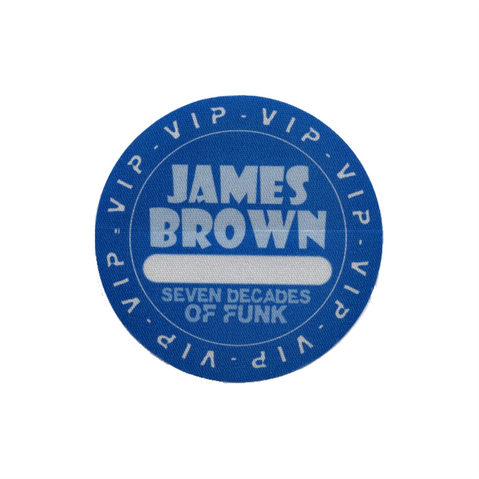 James Brown 2006 Seven Decades of Funk Concert Tour VIP Backstage Pass ...