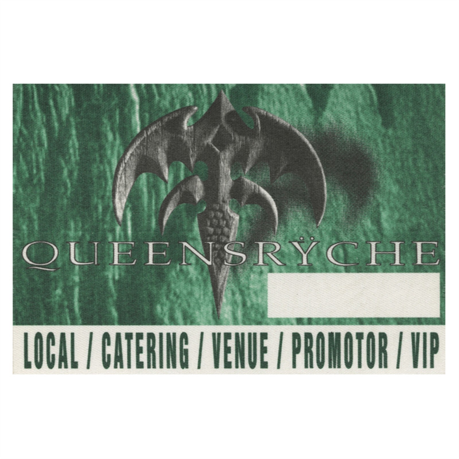 Queensryche 1994 Promised Land Concert Tour Band VIP Backstage Pass ...