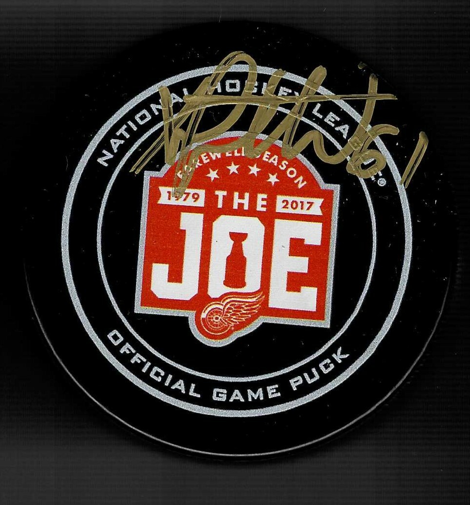 Xavier Ouellet Signed Detroit Red Wings Joe Louis Arena JLA Farewell ...