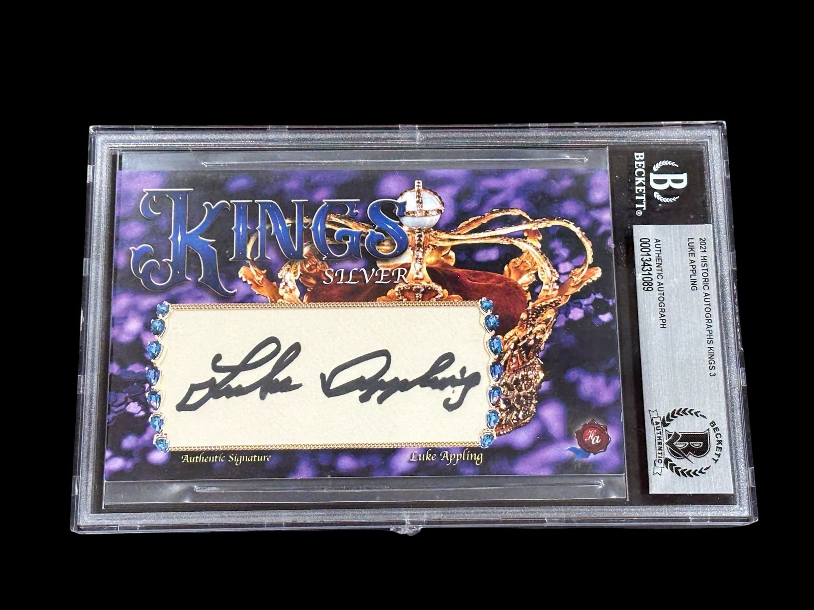 Luke Appling 2021 Historic Autographs Kings Signed Autograph BAS ...