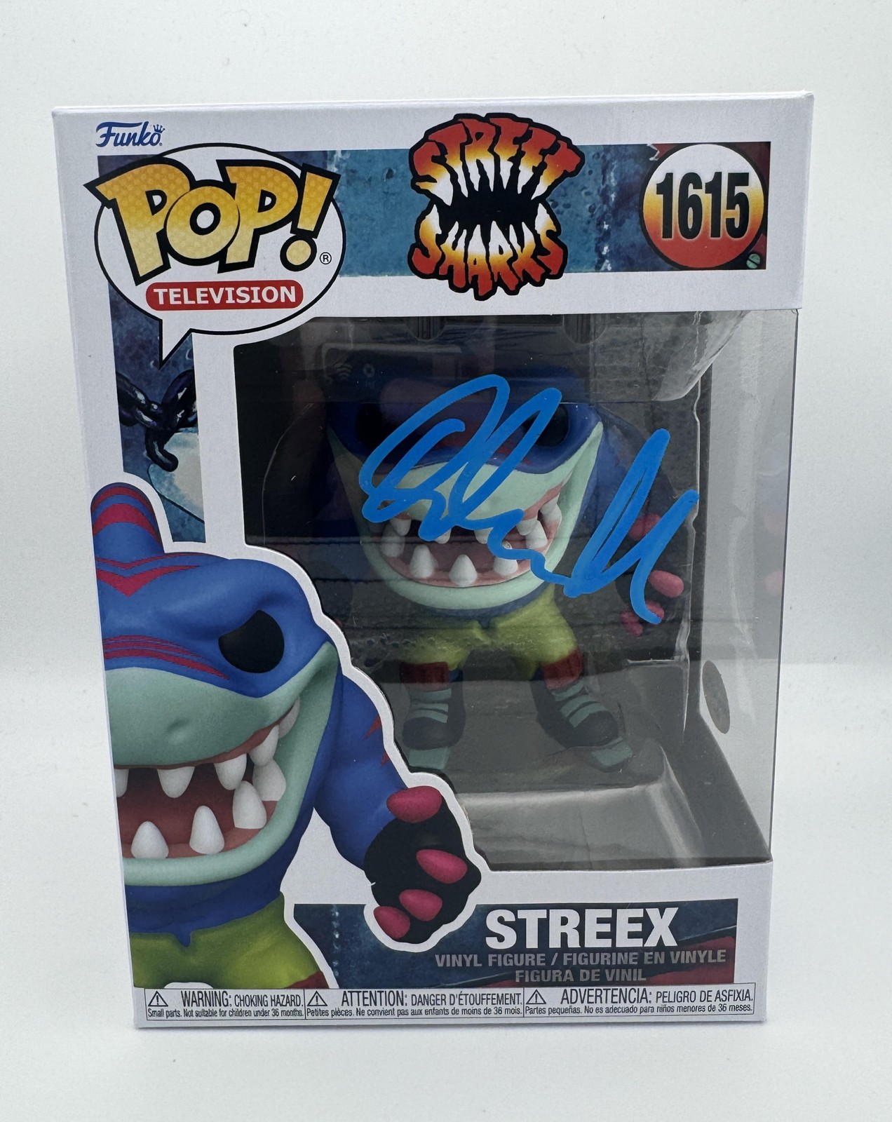 Andrew Rannells "Street Sharks" AUTOGRAPH Signed 'Streex' 1615 Funko ...