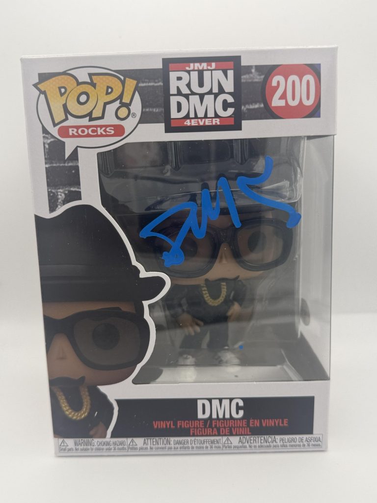 Darryl McDaniels "Run DMC" AUTOGRAPH Signed 'DMC' 200 Funko Pop Figure ...