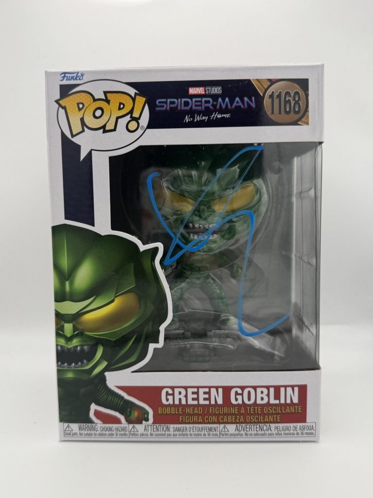 Willem Dafoe "Spider-Man: No Way Home" SIGNED 'Green Goblin' 1168 Funko ...