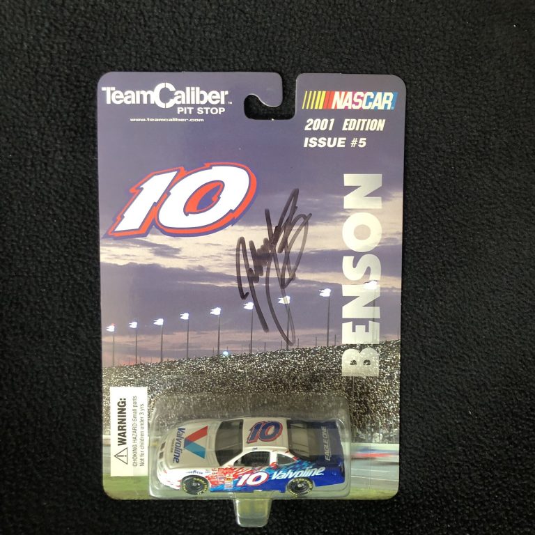 Johnny Benson Signed Team Caliber NASCAR 2001 Issue 5 1:64 Scale Stock ...