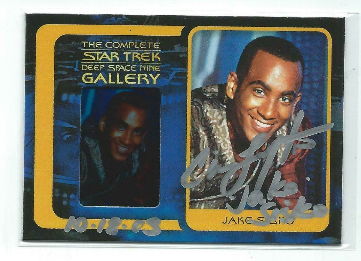 Cirroc Lofton Signed 2003 Paramount Star Trek DS9 Gallery Card #G7 Jake ...