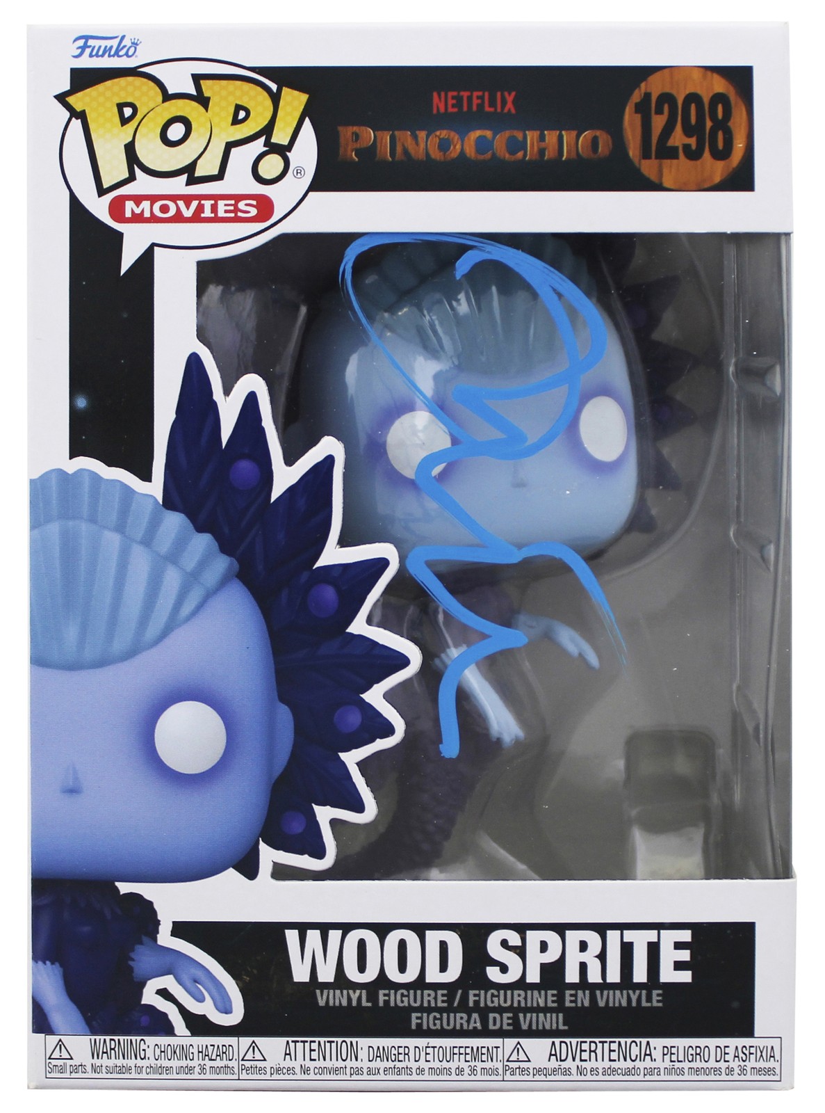Tilda Swinton Pinocchio Signed Wood Sprite #1298 Funko Pop Vinyl Figure ...