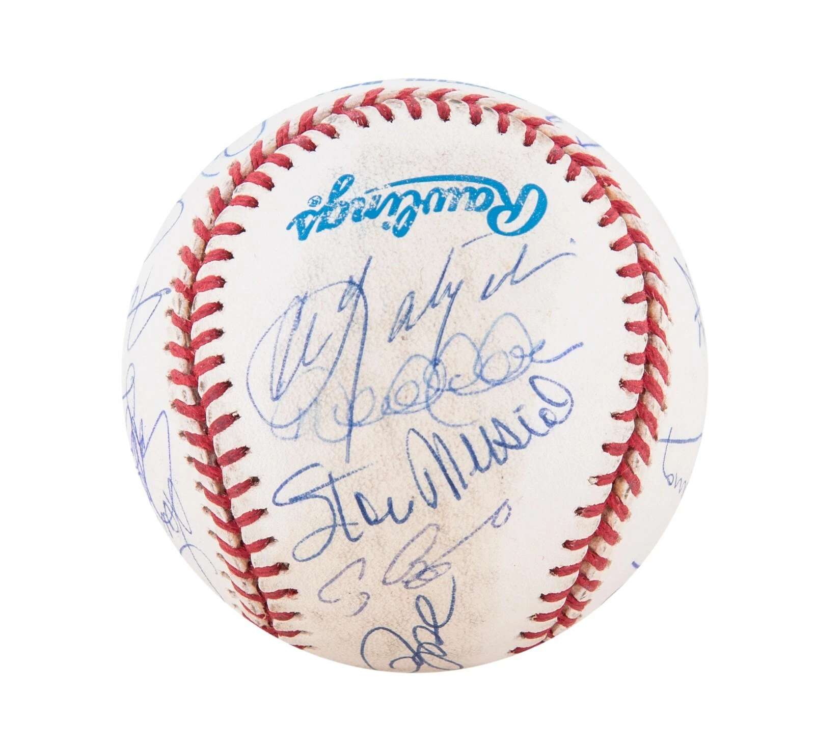 The Finest 3,000 Hit Club Signed Baseball 22 Sigs Derek Jeter Willie ...