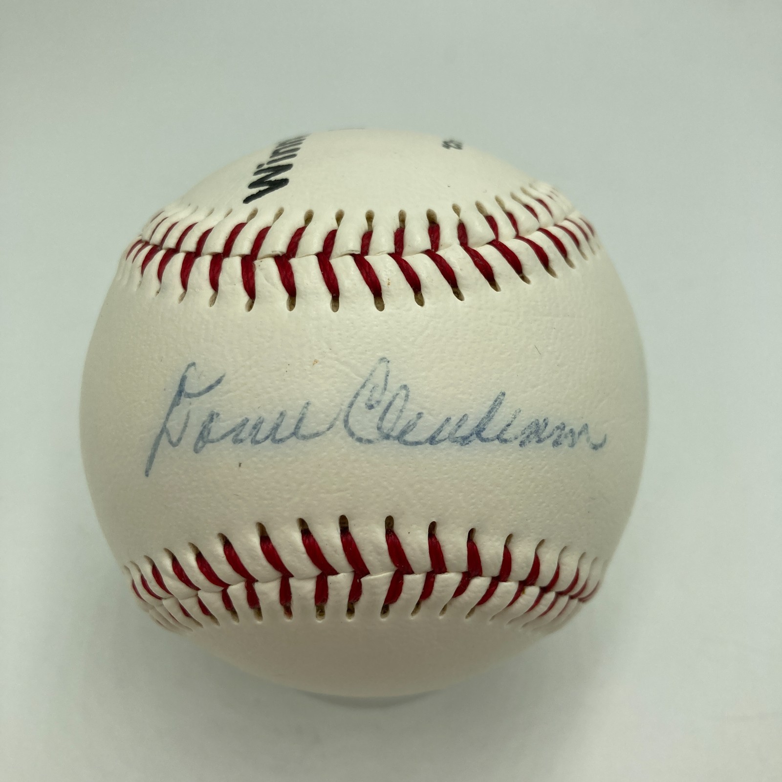 Donn Clendenon & Bob Wolff Signed Baseball | Autographia
