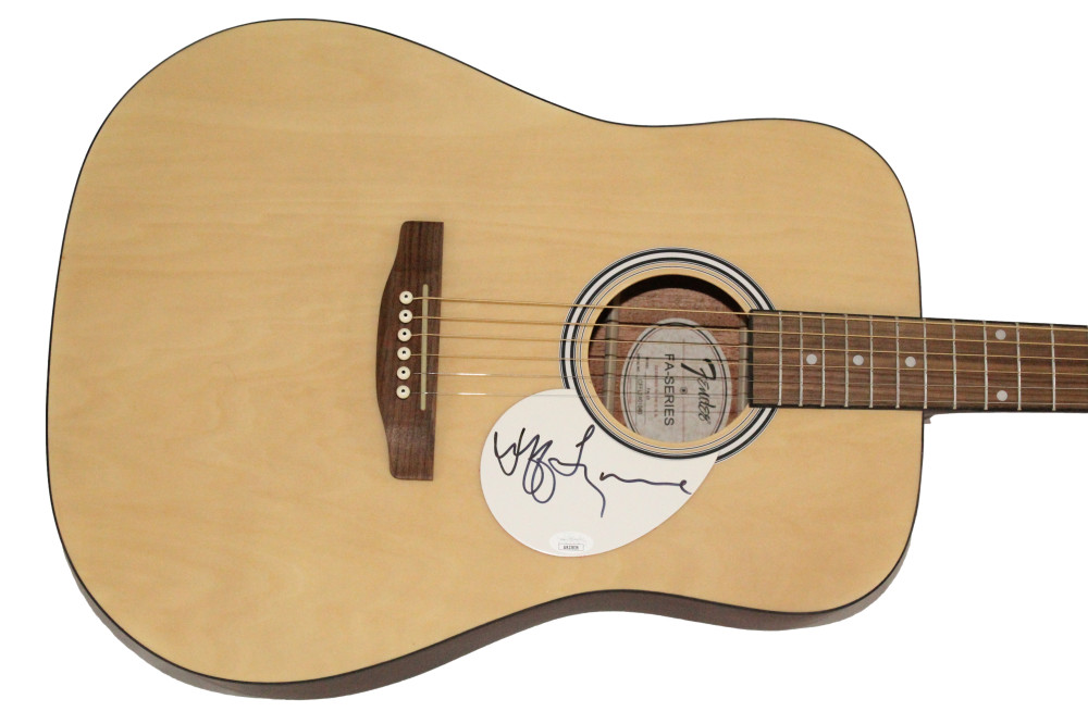 Jeff Lynne ELO Signed Autograph Fender Guitar - Electric Light ...