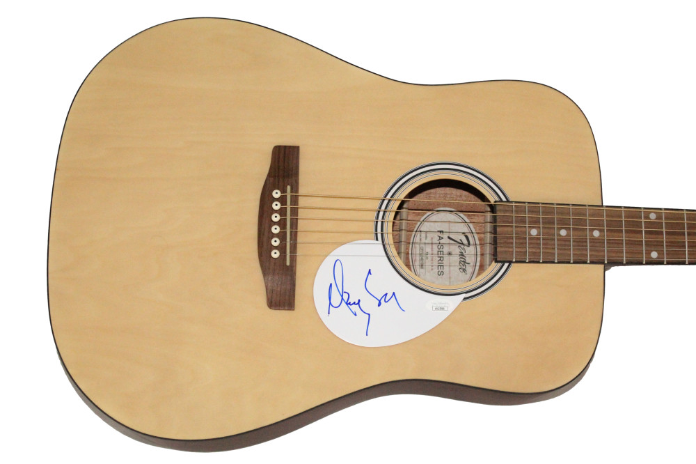 Marty Stuart Signed Autograph Fender Acoustic Guitar - Way Out West w ...