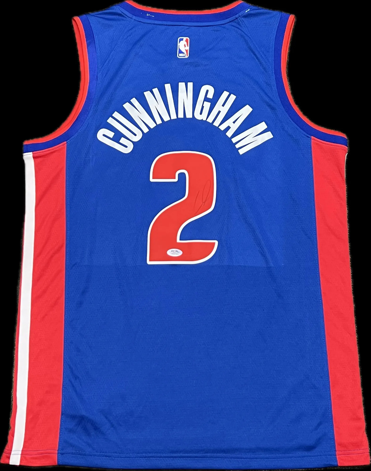Cade Cunningham Signed Jersey PSA Detroit Pistons Autographed | Autographia