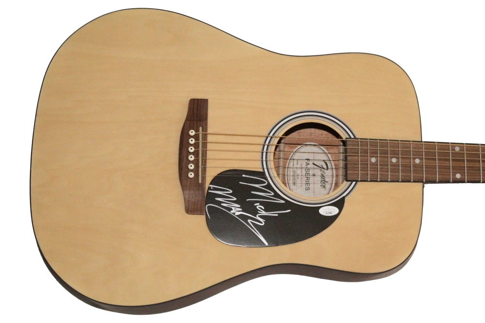 Mick Mars Motley Crue Signed Autograph Fender Acoustic Guitar w/ JSA ...