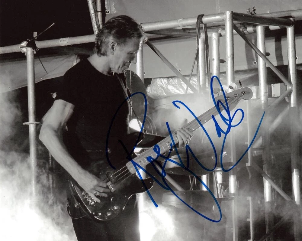 Roger Waters Pink Floyd Signed Autograph 8x10 Photo - The Wall Dark ...