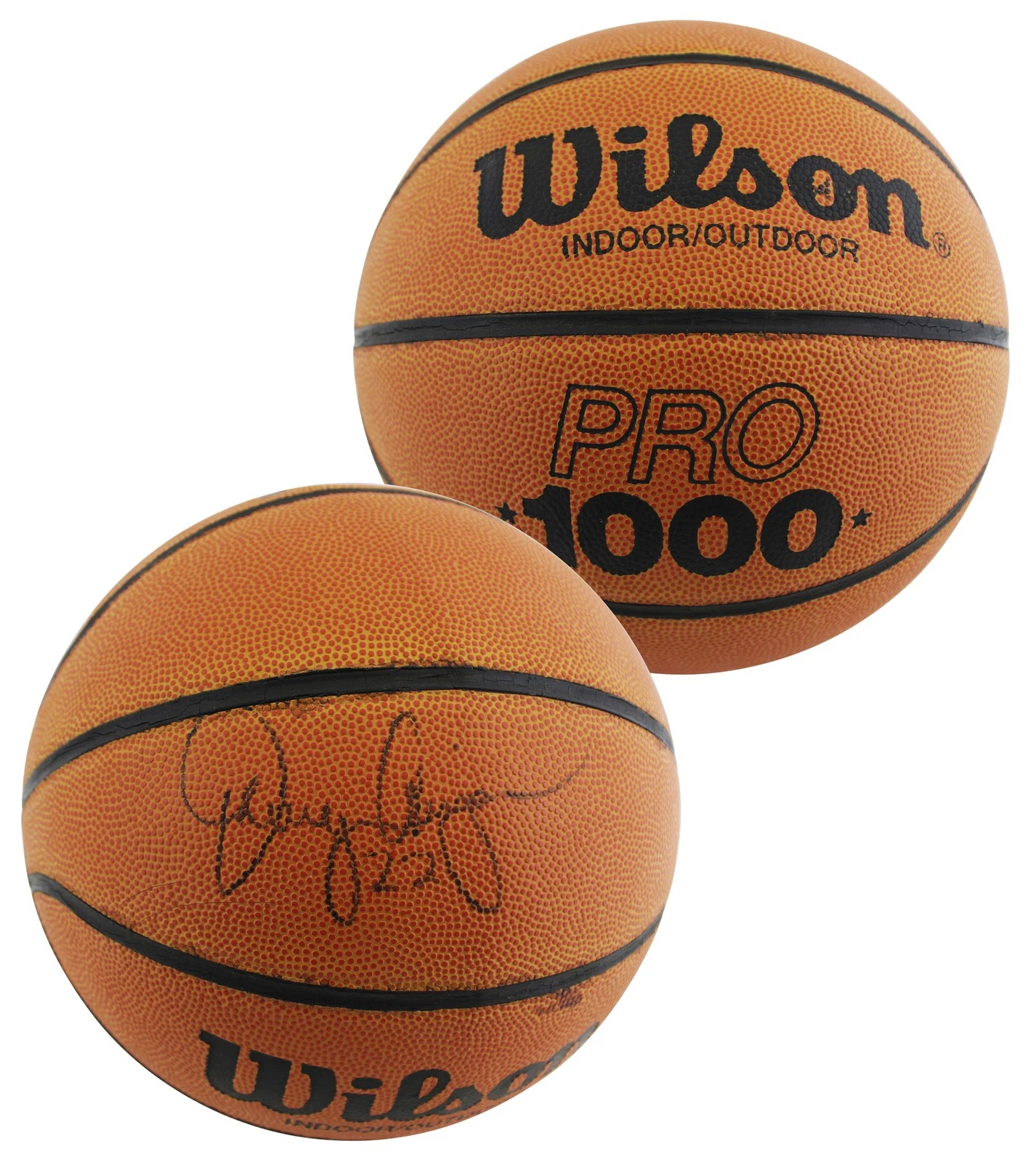 Celtics Danny Ainge Signed Wilson Indoor/Outdoor Basketball BAS # ...