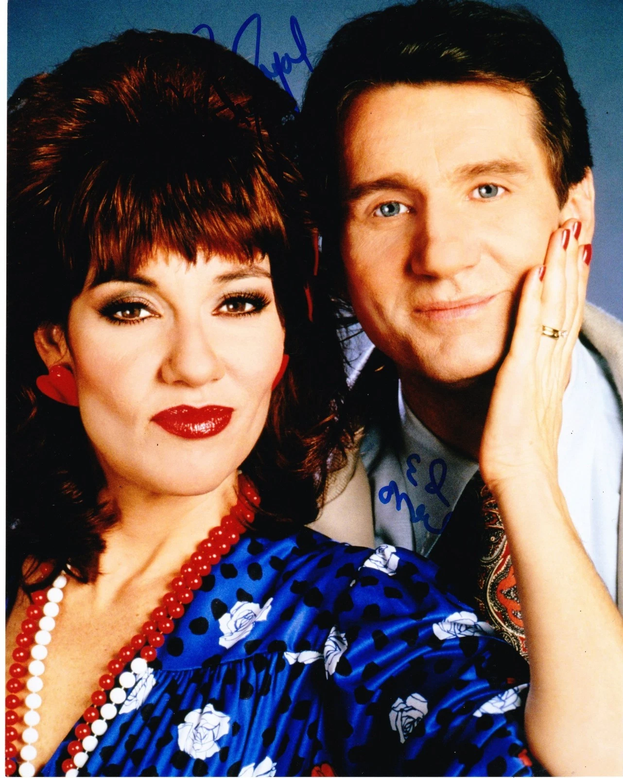 ED O'NEILL KATEY SAGAL SIGNED 8X10 PHOTO AL PEGGY BUNDY MARRIED WITH ...
