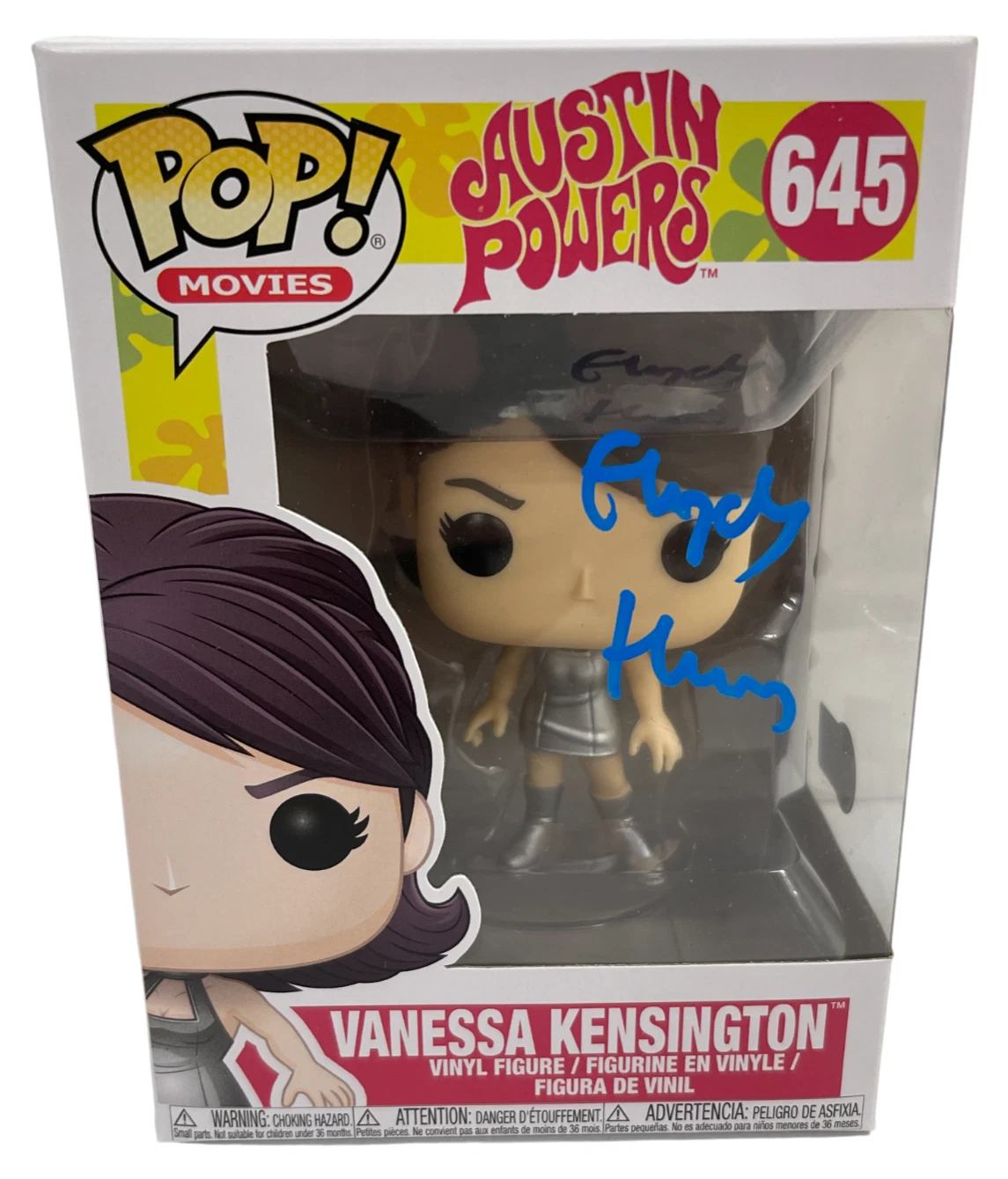 Elizabeth Hurley Signed Vanessa Kensington Funko Austin Powers ...