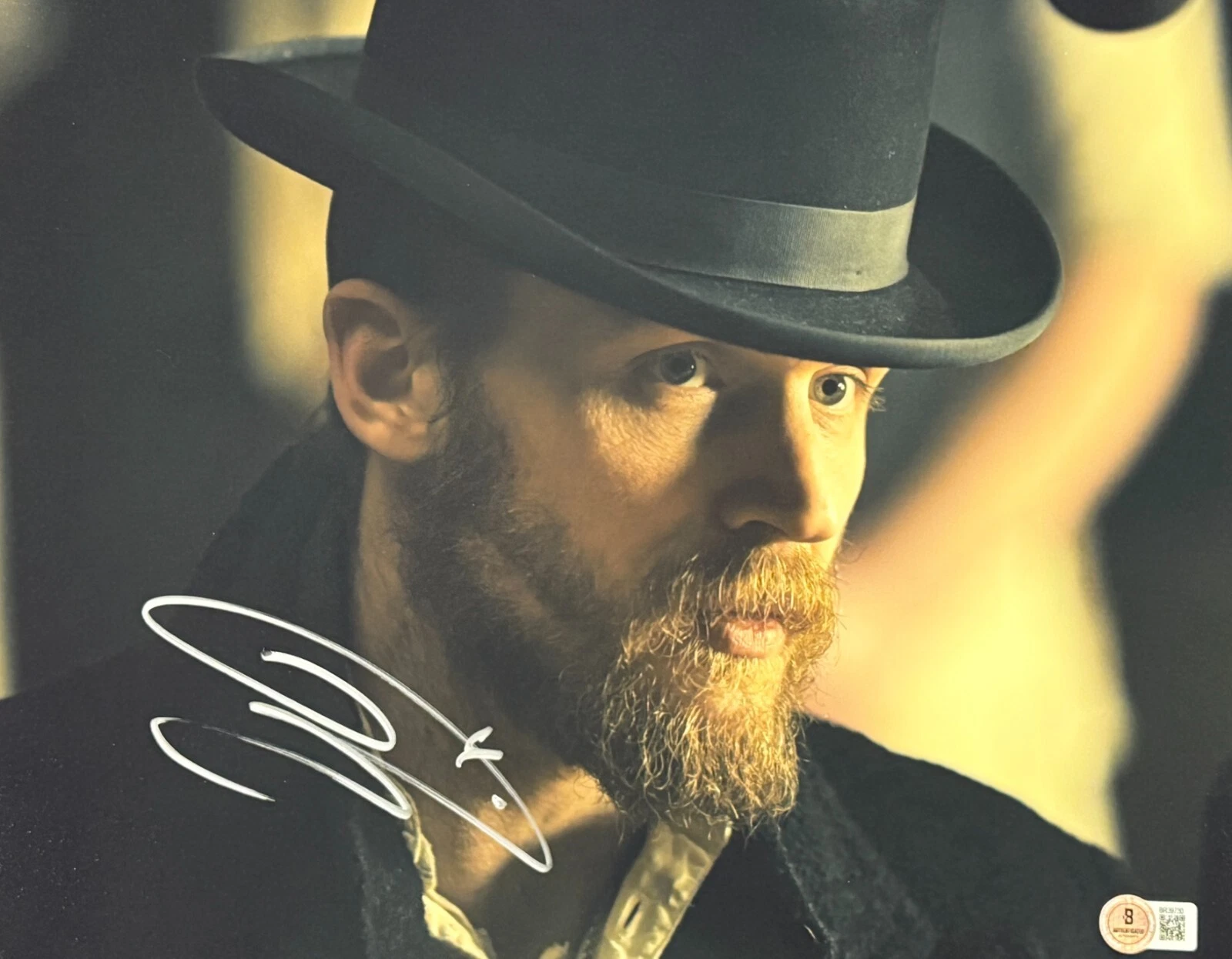 Tom Hardy Signed 11x14 Photo Peaky Blinders Authentic Autograph Beckett ...