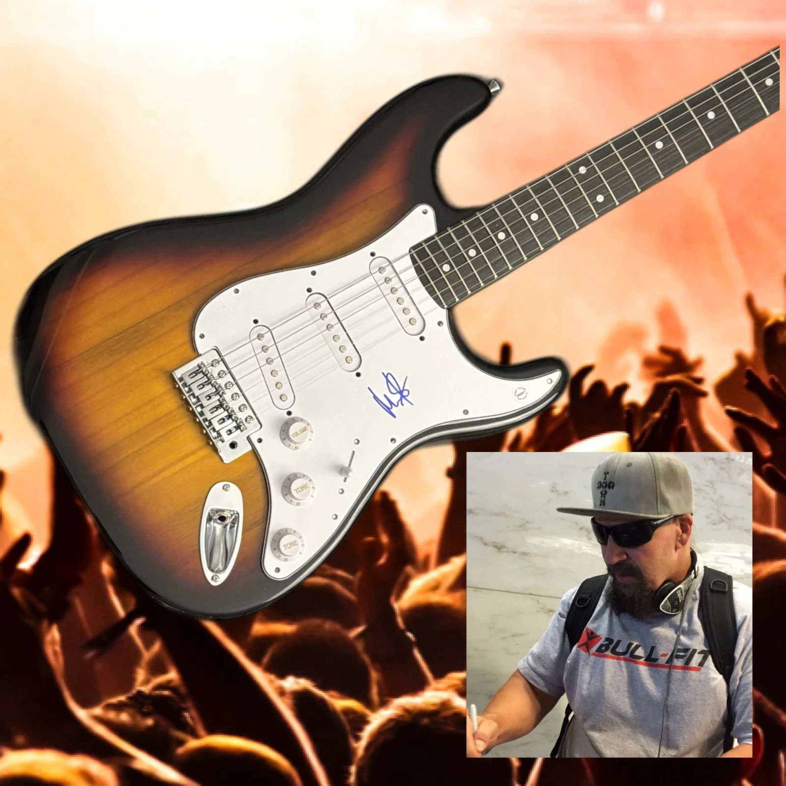 GFA Suicidal Tendencies * MIKE MUIR * Signed Electric Guitar PROOF M8 ...