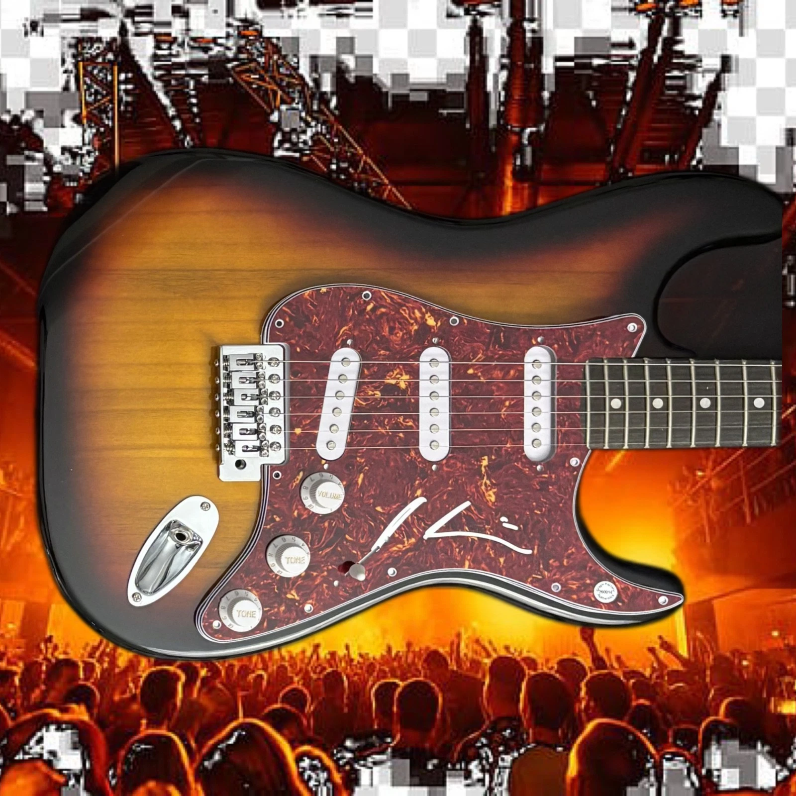 GFA Trick and Treehouse Star * ALEX G * Signed Electric Guitar COA ...