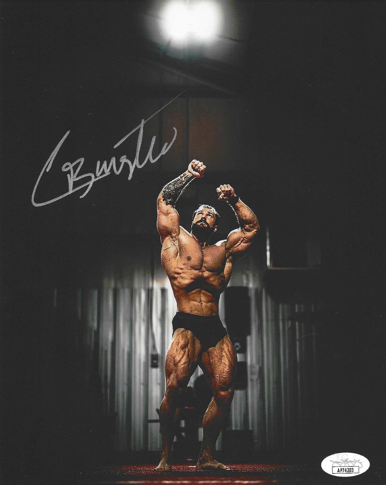 CHRIS BUMSTEAD SIGNED AUTOGRAPH 8X10 PHOTO BODYBUILDING MR O OLYMPIA ...