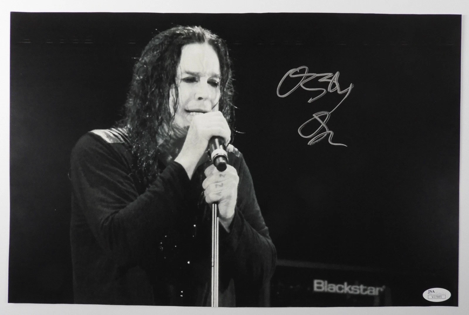 Ozzy Osbourne JSA Autograph Signed Large Photo Black Sabbath | Autographia