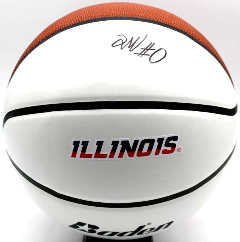 David Mirkovic Signed Illinois Fighting Illini Basketball W/Beckett ...