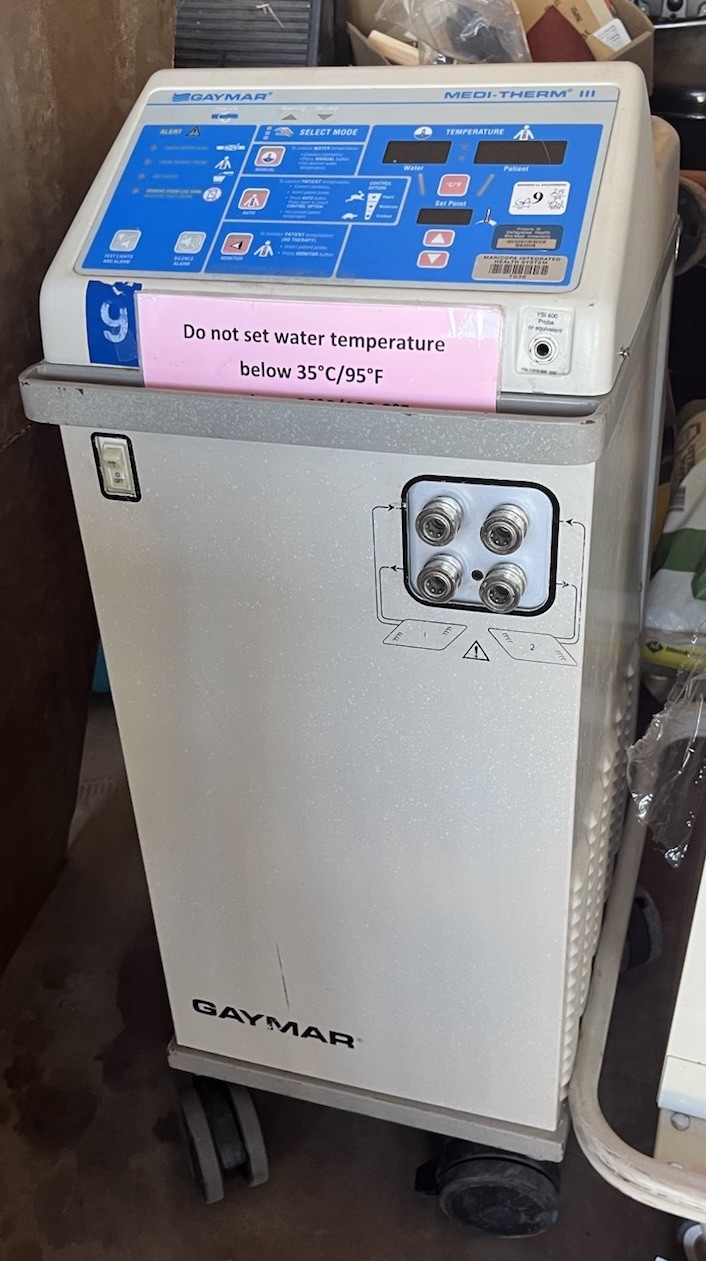 Gaymar MTA7900 Medi-Therm III – Hyper / Hypothermia Machine | Autographia