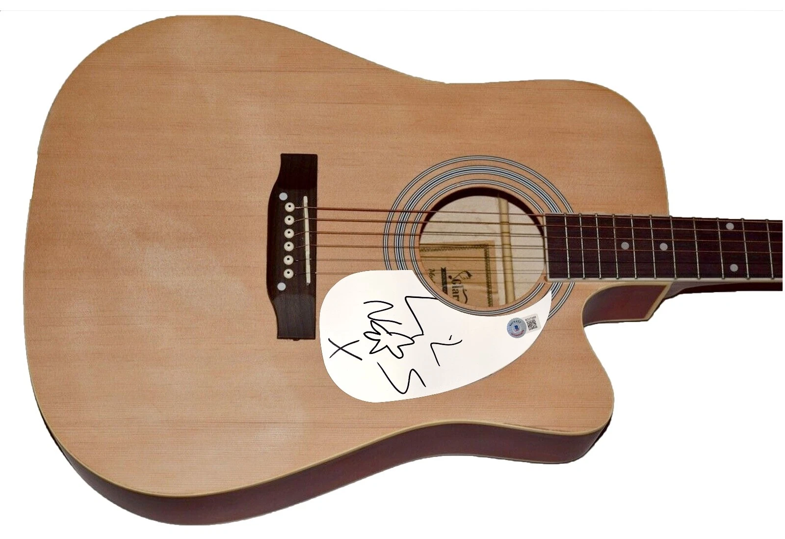 Lil Nas X Signed Autographed Full Size Acoustic Guitar Montero Beckett ...