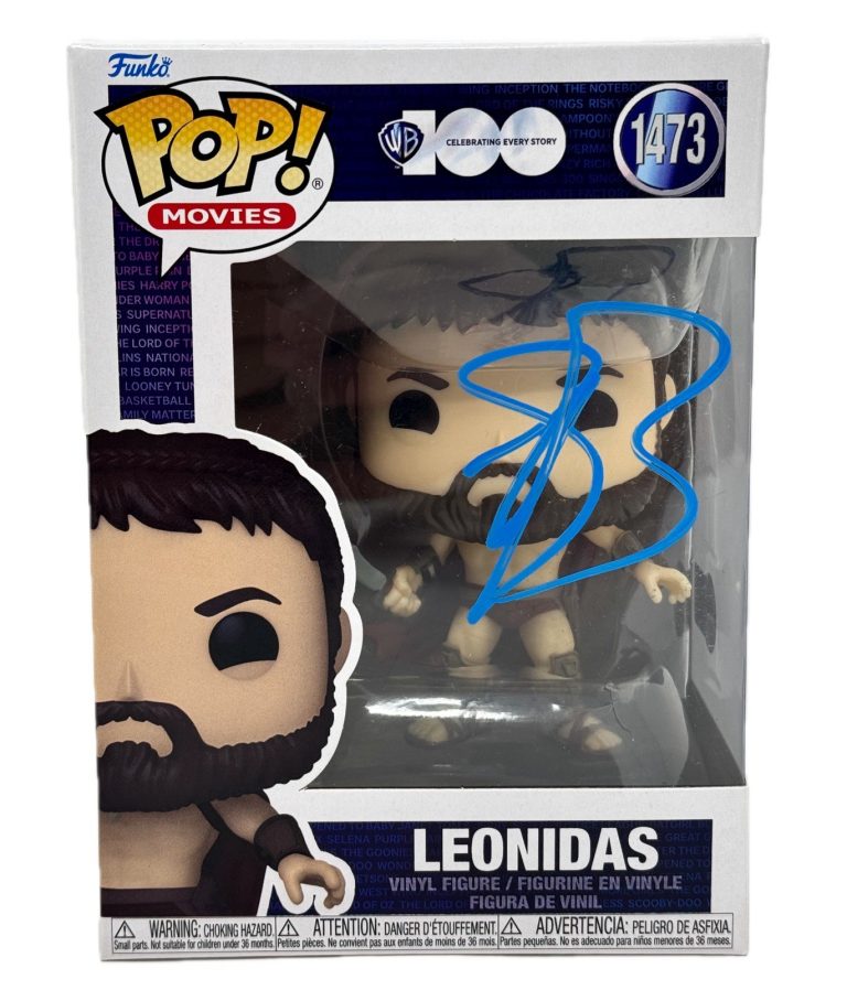 Gerard Butler Signed 300 Leonidas Funko Pop #1473 Autograph Figure ...