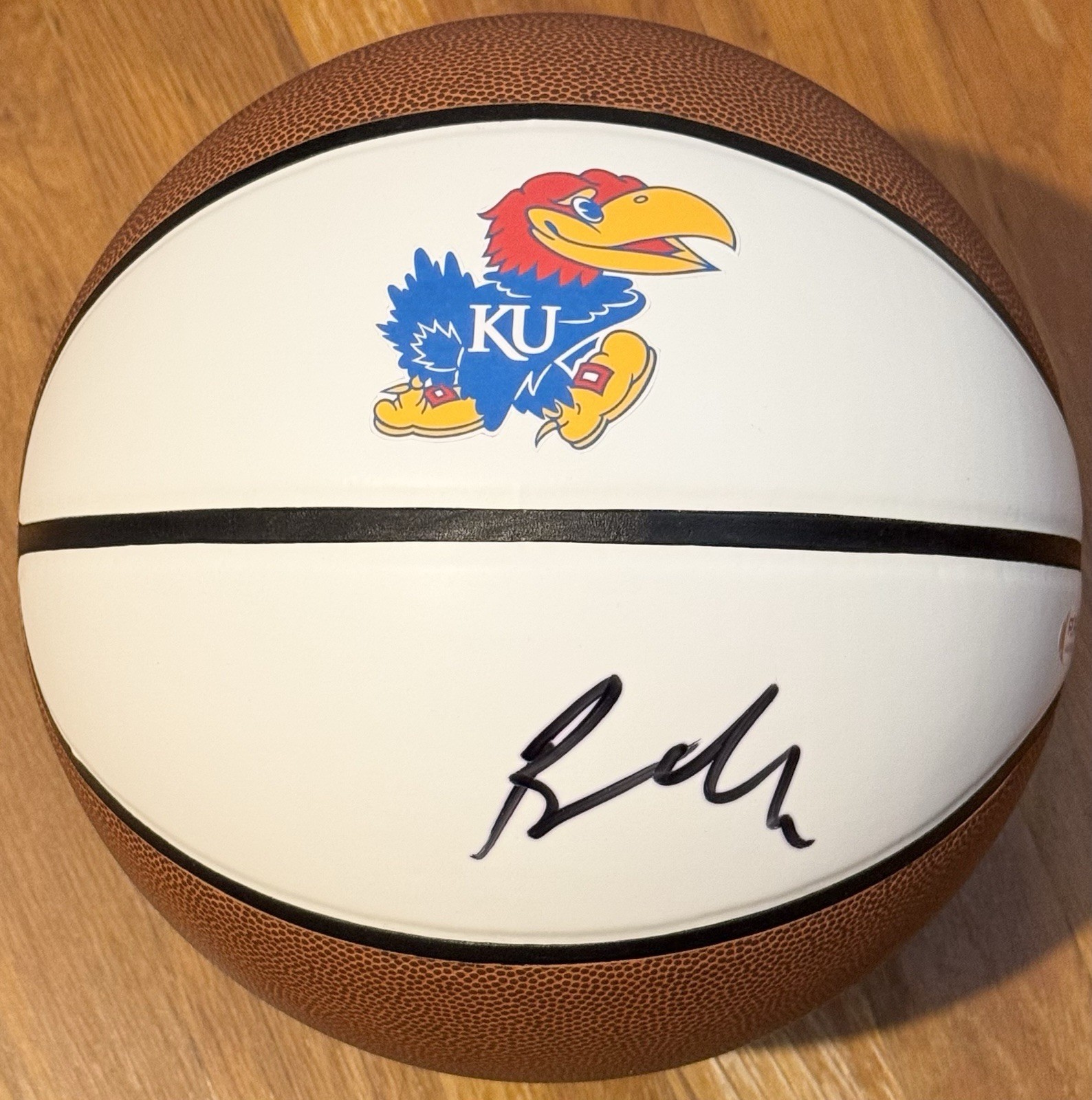 Bill Self Signed Autographed Kansas Jayhawks 2022 Champs Logo ...