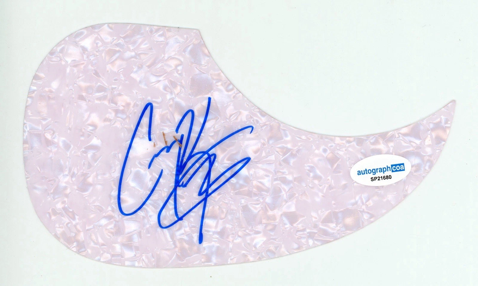COREY KENT SIGNED AUTOGRAPH ACOUSTIC GUITAR PICKGUARD ACOA COUNTRY STAR ...