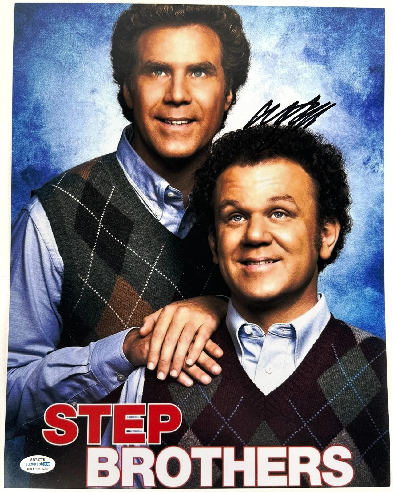 Will Ferrell Signed Autograph 11x14 Photo Step Brothers Brennan Huff ...