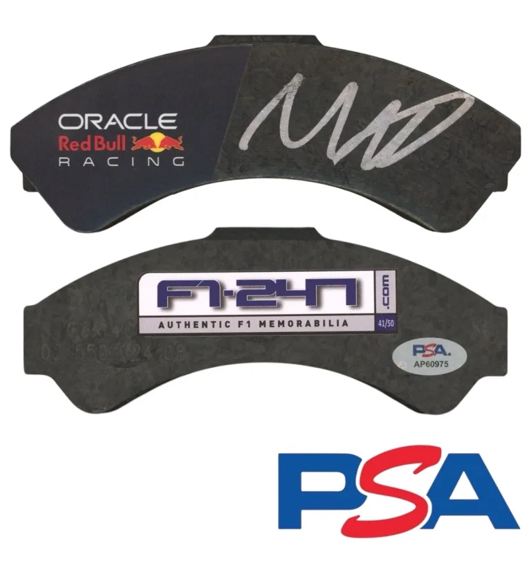 Max Verstappen Signed F1 Red Bull Racing Grand Prix Race Used Break Pad ...