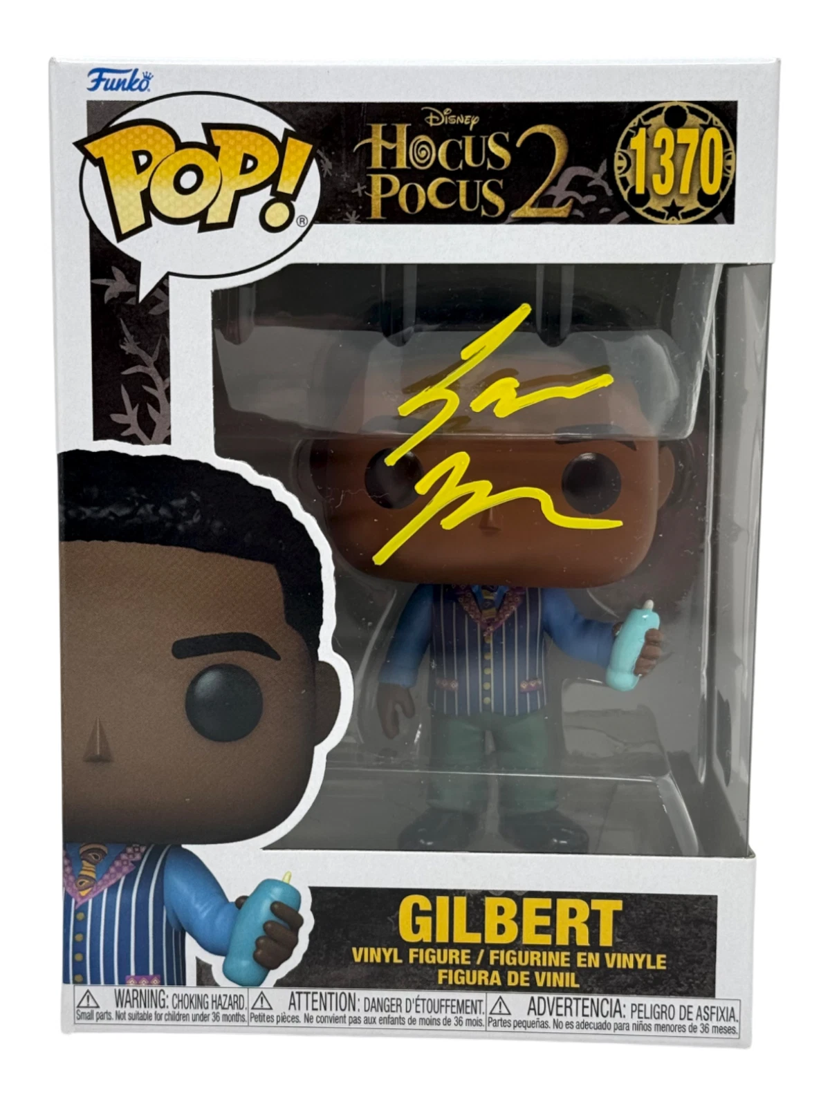 Sam Richardson Signed Hocus Pocus 2 Gilbert Funko Pop 1370 Autograph ...