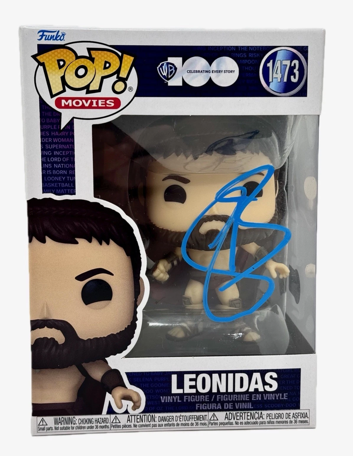 Gerard Butler Signed 300 Leonidas Funko Pop #1473 Autograph Figure ...
