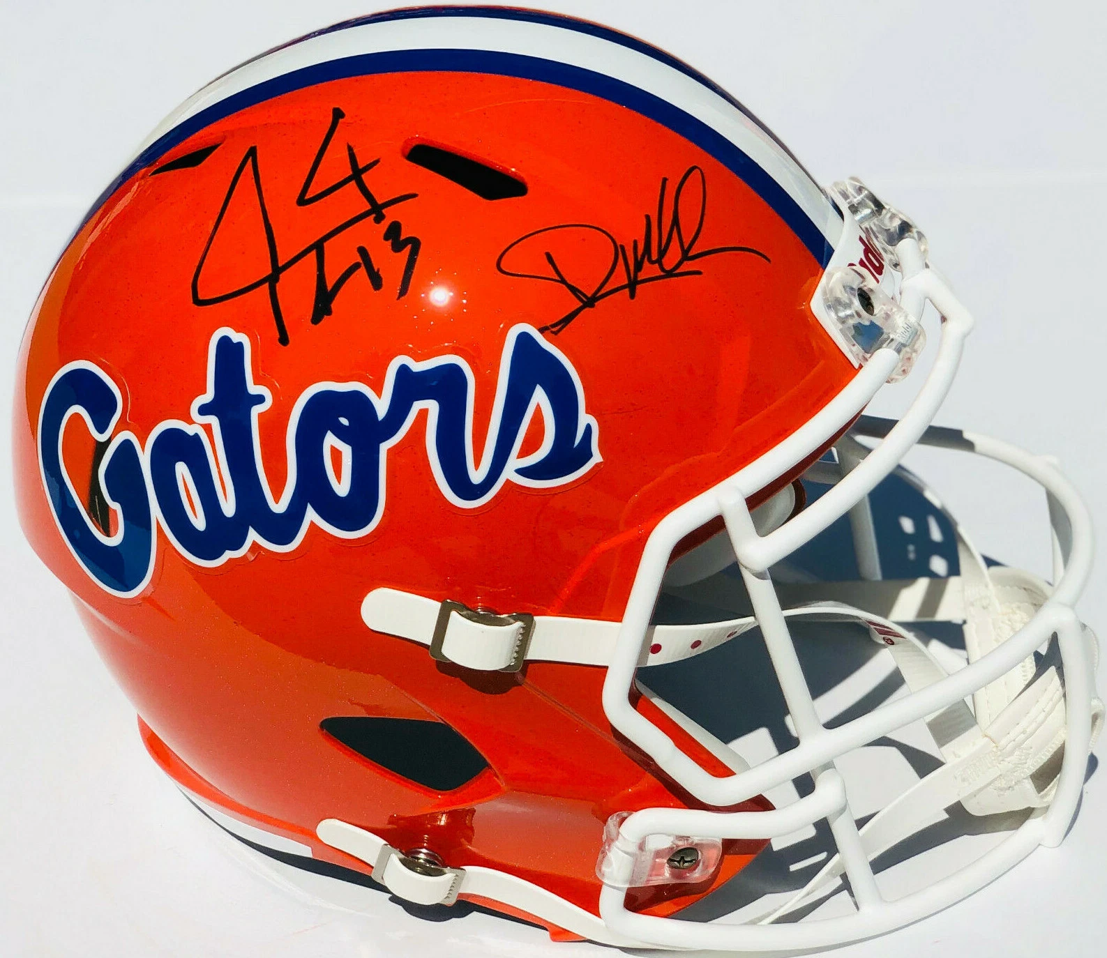 PSA/DNA Florida DAN MULLEN & FELEIPE FRANKS Signed Autographed Football ...