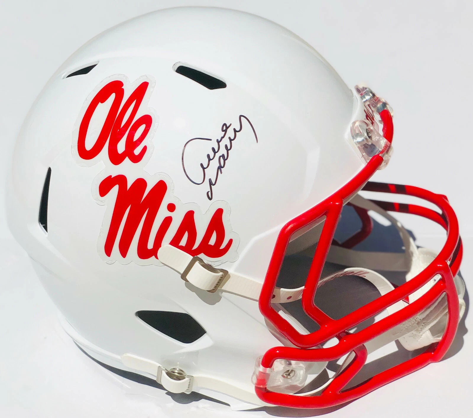 PSA/DNA Ole Miss Rebels #18 ARCHIE MANNING Signed Autographed Football ...