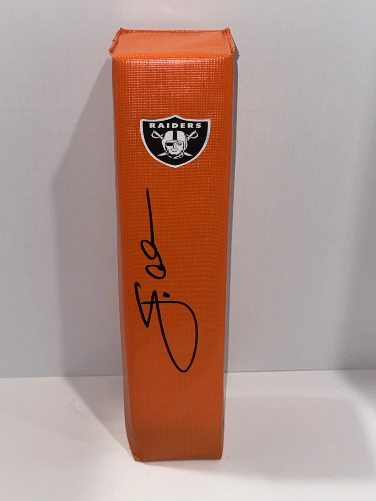 JON GRUDEN SIGNED TOUCHDOWN PYLON OAKLAND LAS VEGAS RAIDERS FOOTBALL ...
